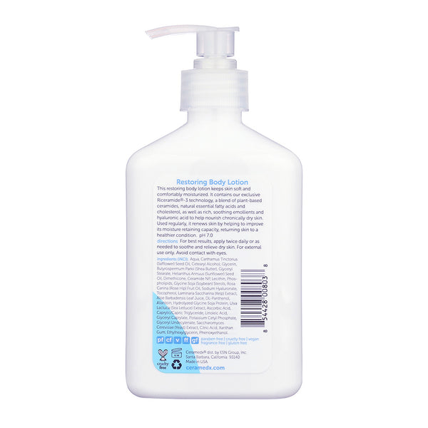Ceramedx® Restoring Body Lotion | Natural Ceramide Therapy